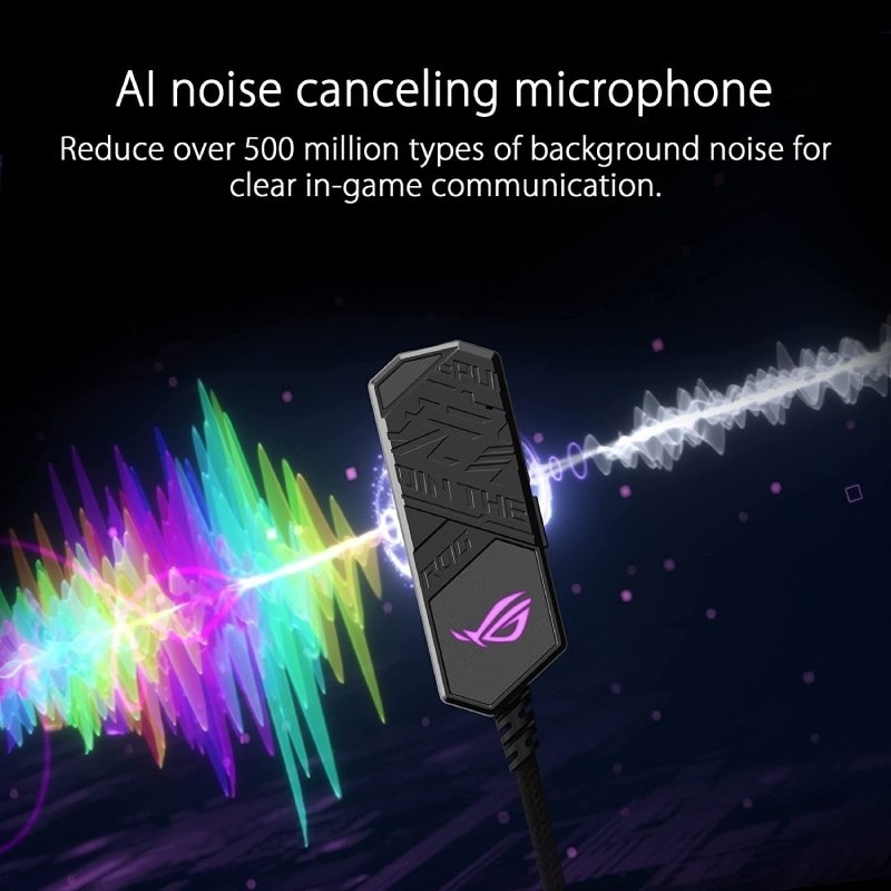 ASUS Sound Card ROG Clavis USB-C to 3.5 mm DAC (Lighting Aura RGB, USB ...