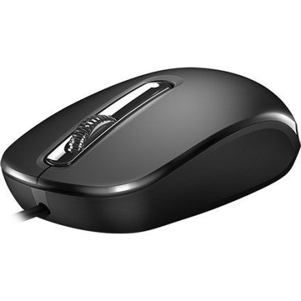 Genius DX-130 USB Cable Optical Mouse (Black) ประกัน 1 ปี - GIGA IT SHOP