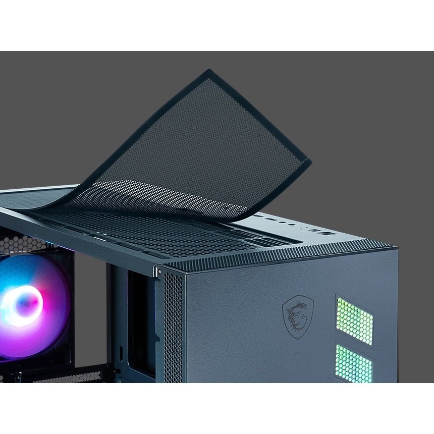 MSI Case-PC MPG VAMPIRIC 300R (RGB,ATX/M-ATX/Mini ITX) aRGB Light Strip ...