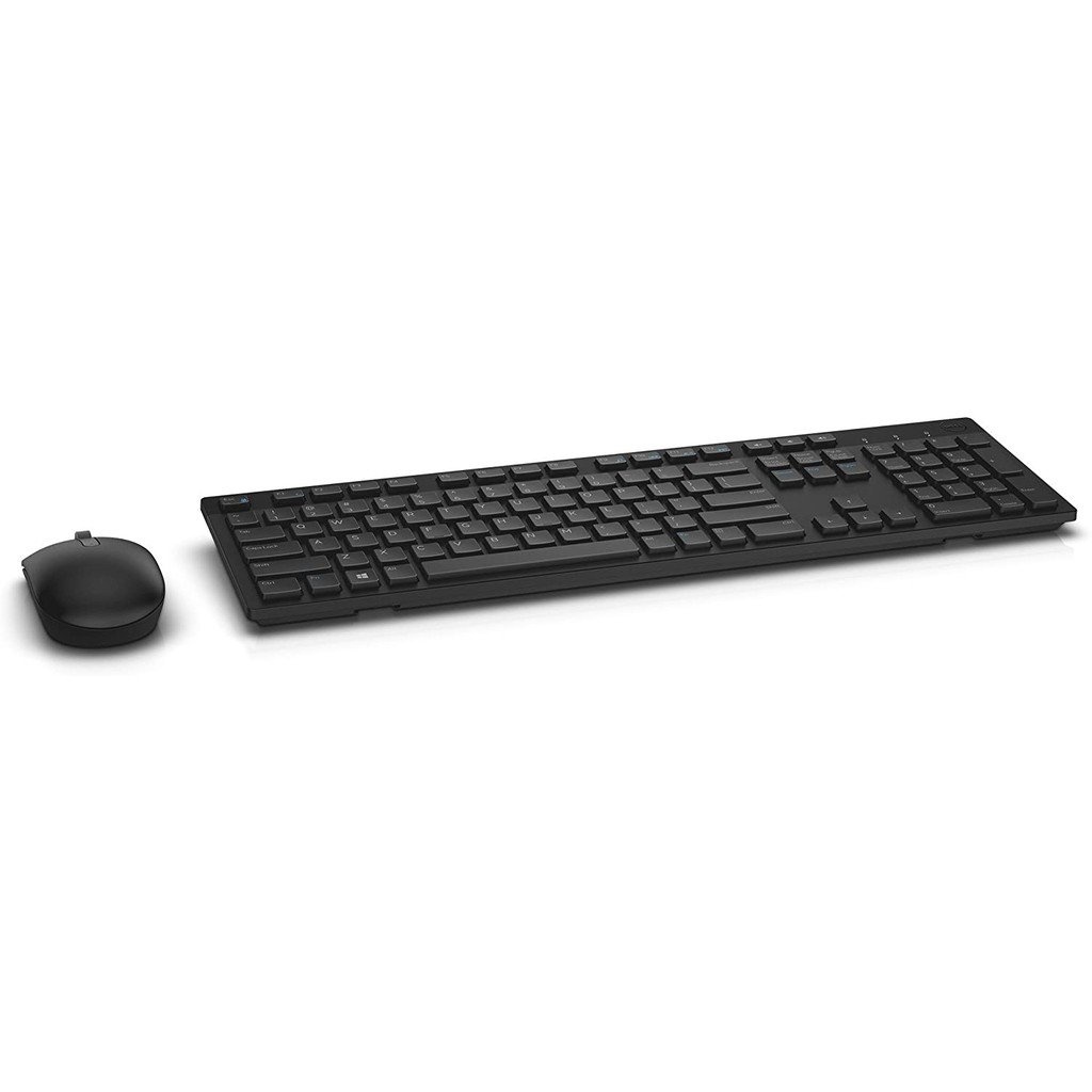 Dell KM636 Wireless Keyboard & Mouse Combo, Black แป้นพิมพ์ไทย / ENG ...