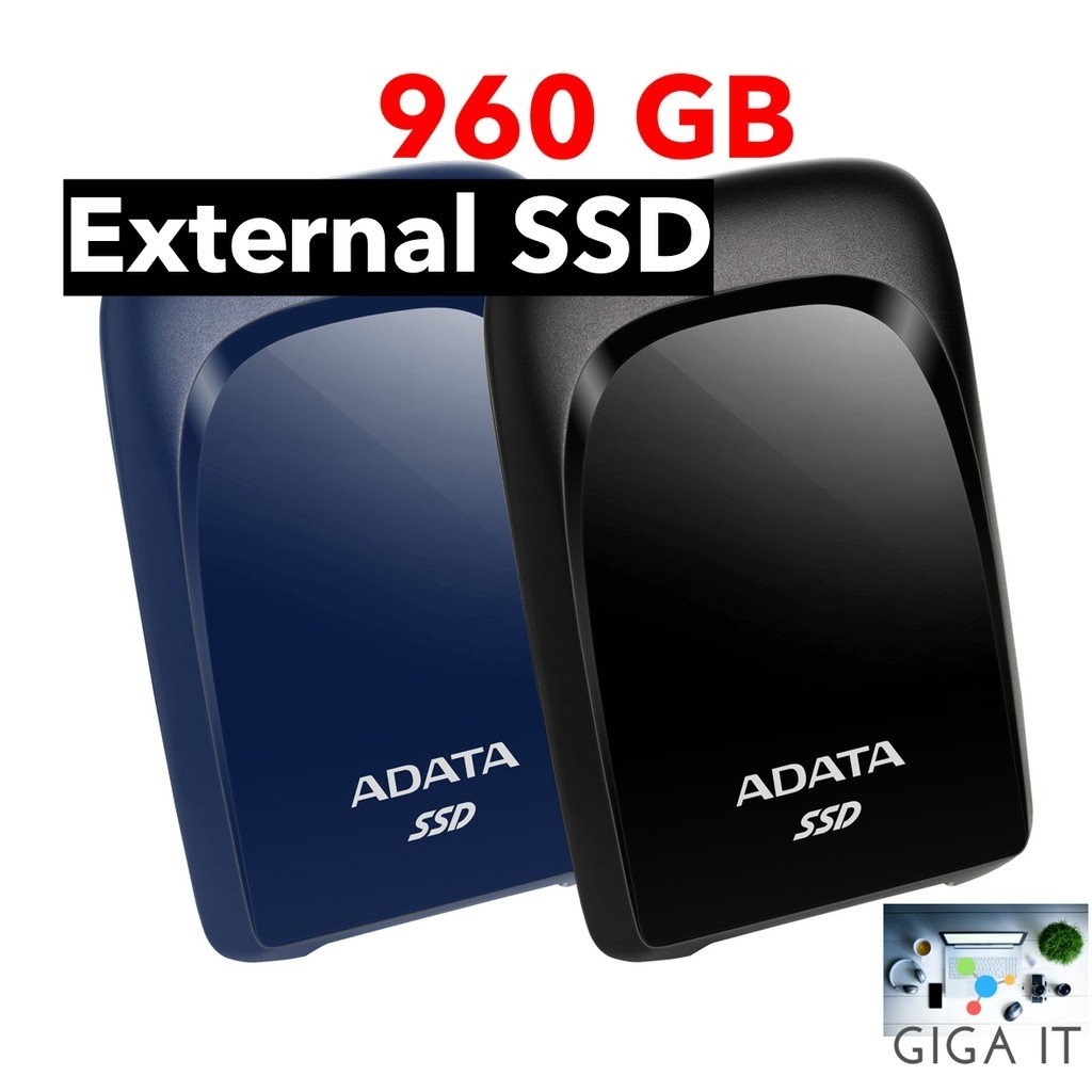 ADATA SC680 External SSD (Type-C USB 3.2 Gen1) 960GB ประกันศูนย์ 3 ปี ...