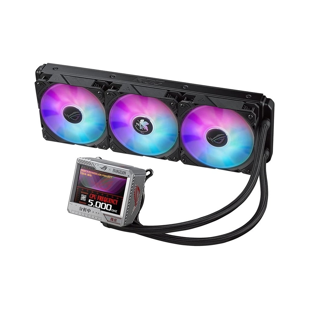 Asus Rog Ryujin Ii 360 Argb Eva Edition Cooling Cpu ชุดน้ำระบายความร้อนแบบ 3 ตอน สินค้าแท้ 100 