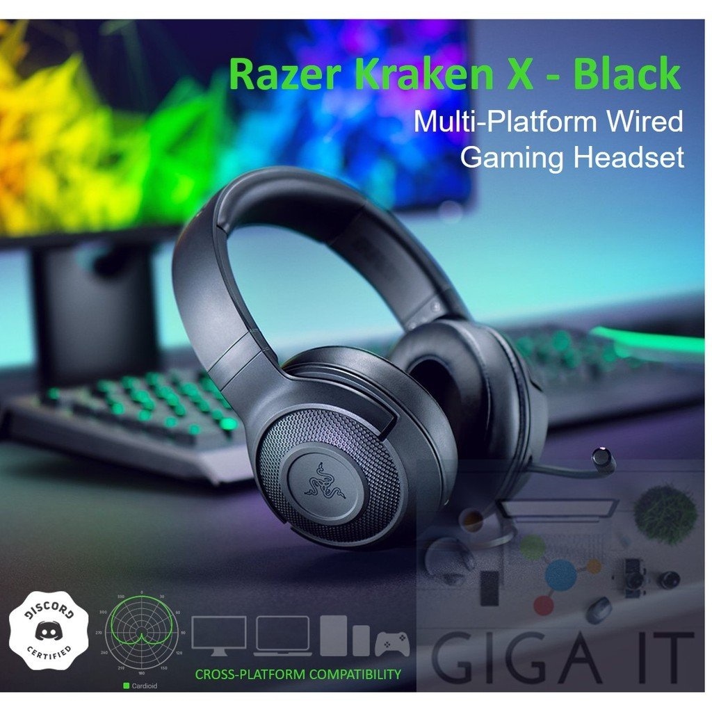 Razer Sound Multi-Platform Wired Gaming Headset สีดำ ประกันศูนย์ 2 ปี ...