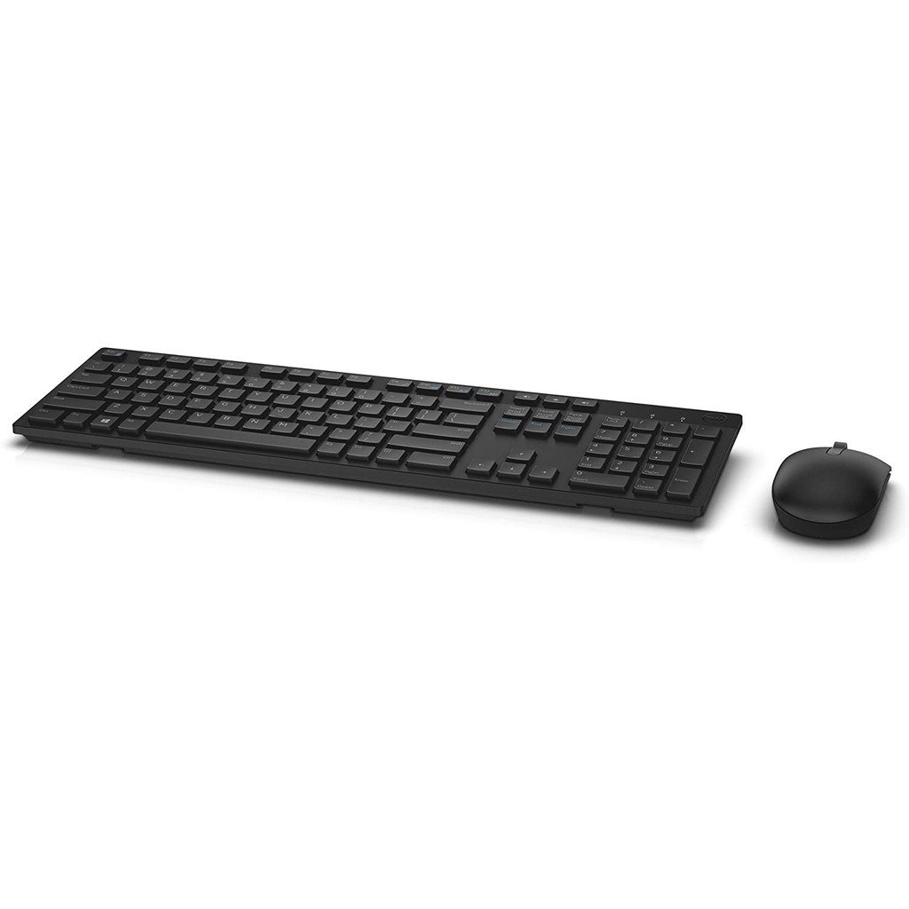 Dell KM636 Wireless Keyboard & Mouse Combo, Black แป้นพิมพ์ไทย / ENG ...