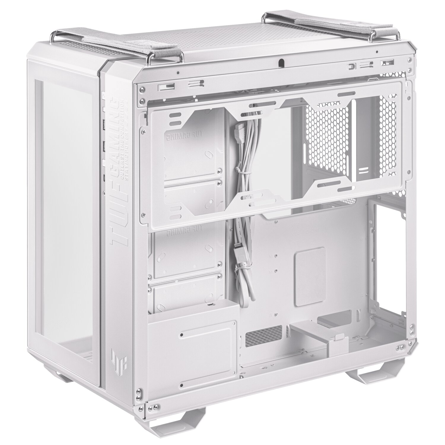 ASUS Case-PC TUF Gaming GT502 White (ATX/,MicroATX,Mini-ITX, Type-C ...