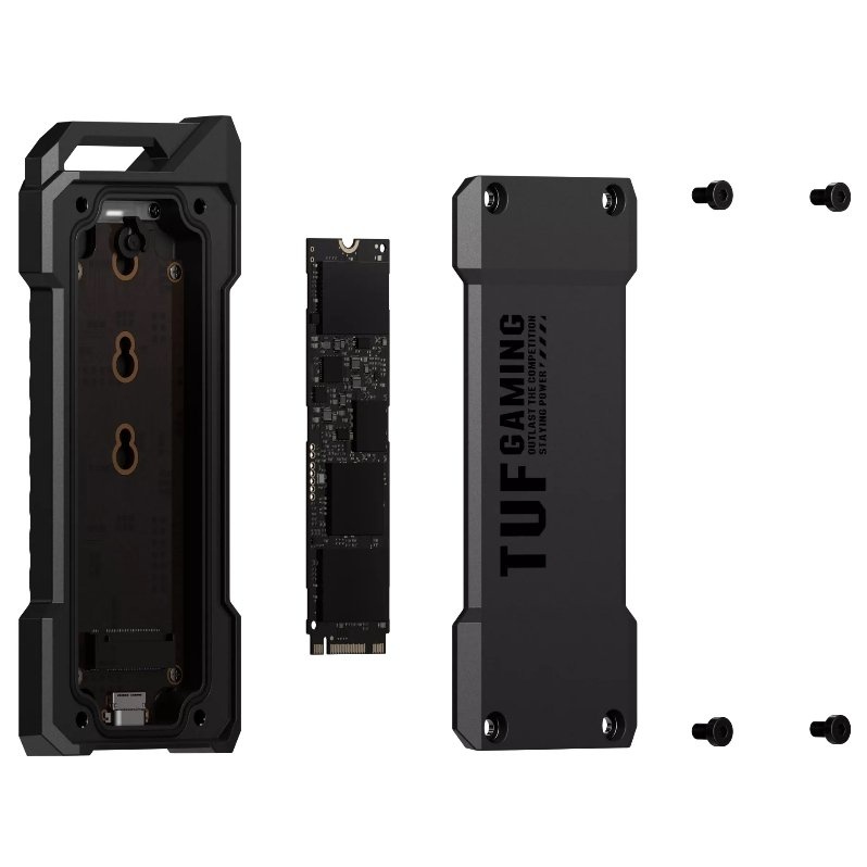 Asus TUF Gaming A1 (ESD-T1A) Portable M.2 NVMe SSD Enclosure USB3.2 ...