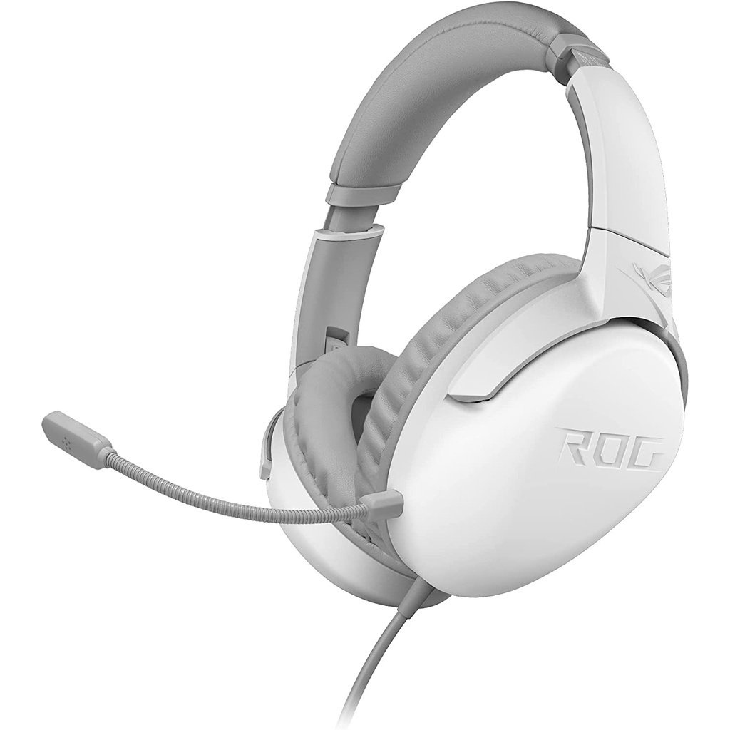 ASUS ROG Strix Go Core Moonlight White (3.5mm, Vitual 7.1, Volume & Mic ...