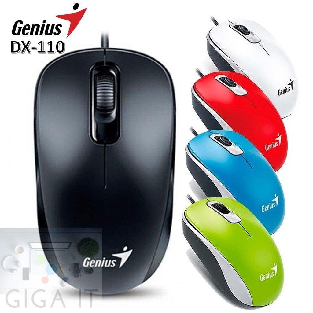 Genius DX-110 USB Cable Optical Mouse ประกัน 1 ปี - GIGA IT SHOP