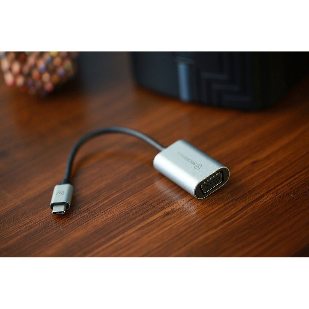 Micropack MDC-1V USB Type C to VGA adapter ประกัน 1 ปี - GIGA IT SHOP