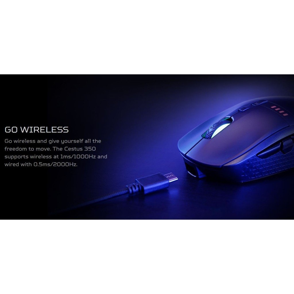 ACER Predator Cestus 350 Wireless+Wired Gaming Mouse (PMR910) (16000 ...
