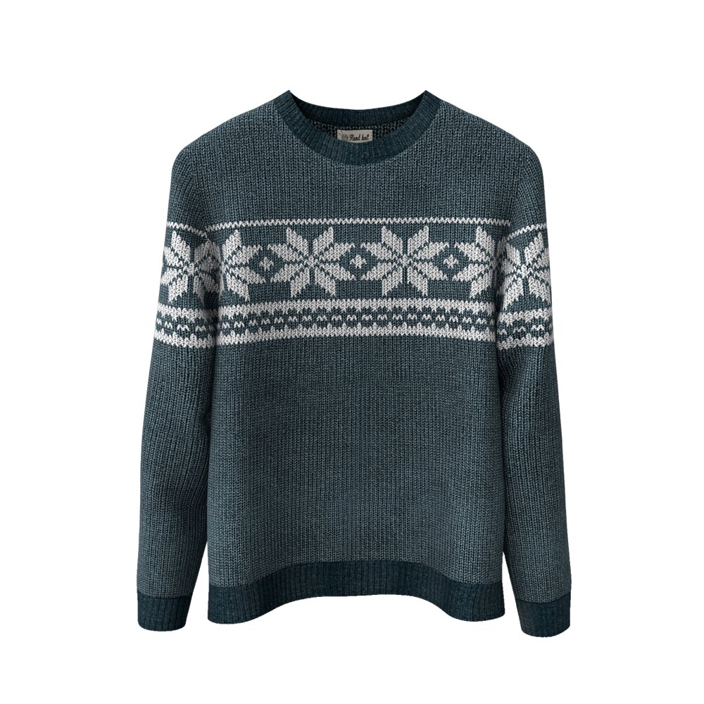 Women's Sweater เสื้อสเวตเตอร์ไหมพรมลายที่หน้าอกผ้าไม่หนามากใส่สบายทุก ...