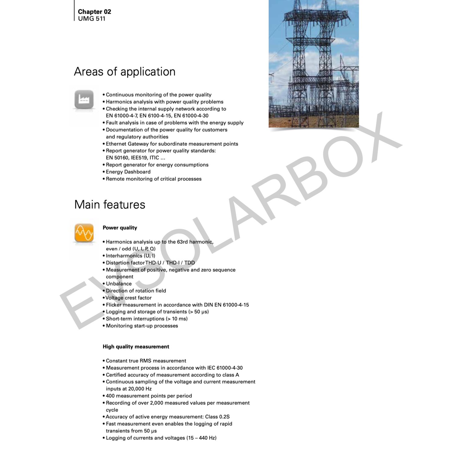 JANITZA UMG 511 - Ev Solar Box