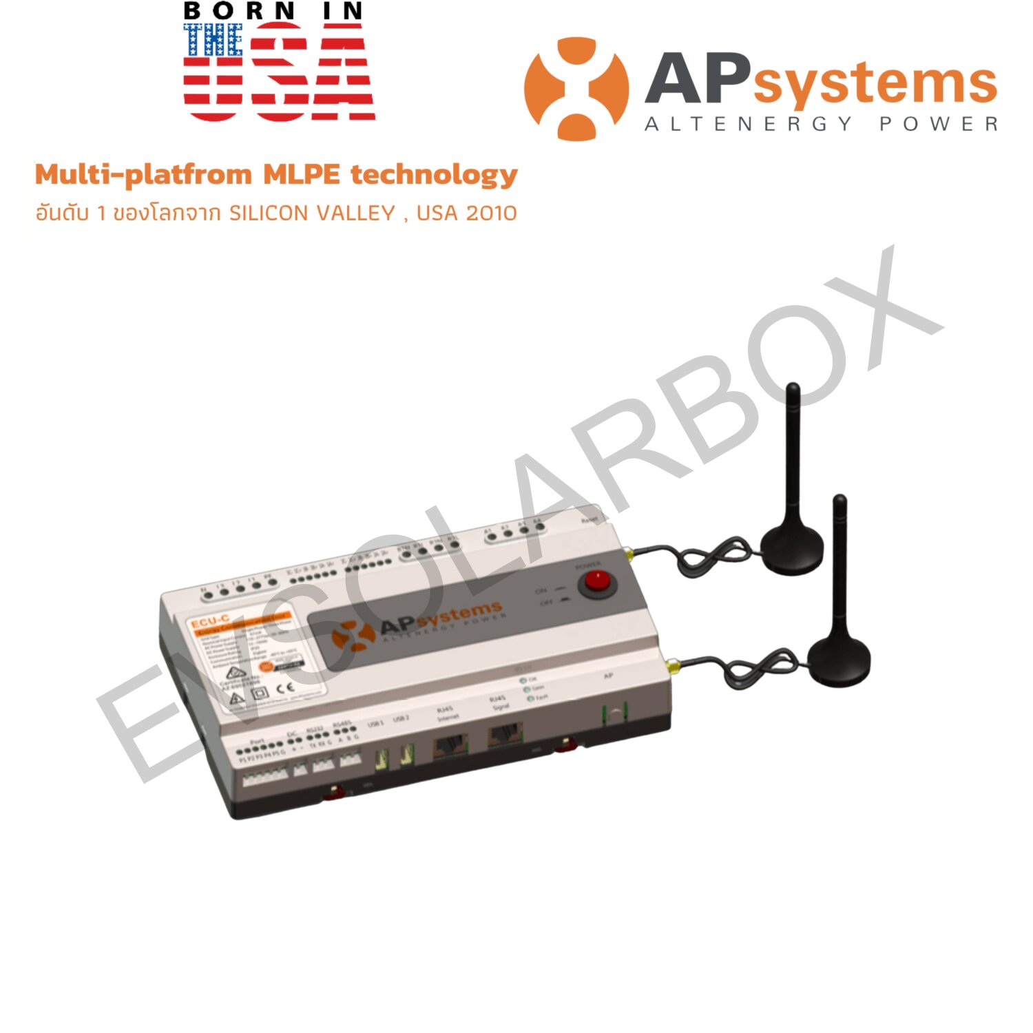 ECU-C ENERGY COMMUNICATION UNIT WITH ZERO EXPORT FEATURE - Ev Solar Box