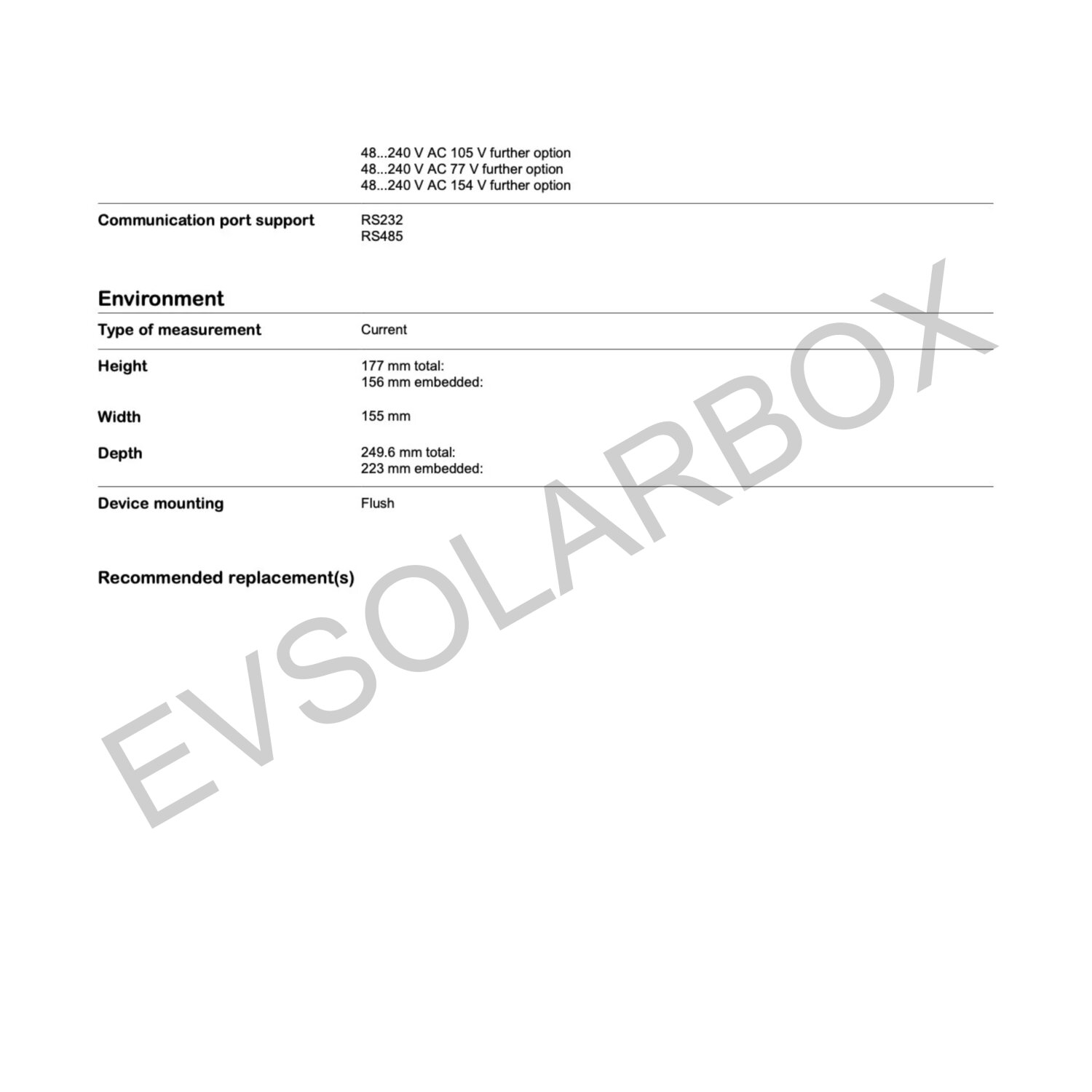 MiCOM P127 - Overcurrent and earth fault protection relay-30 TE ...