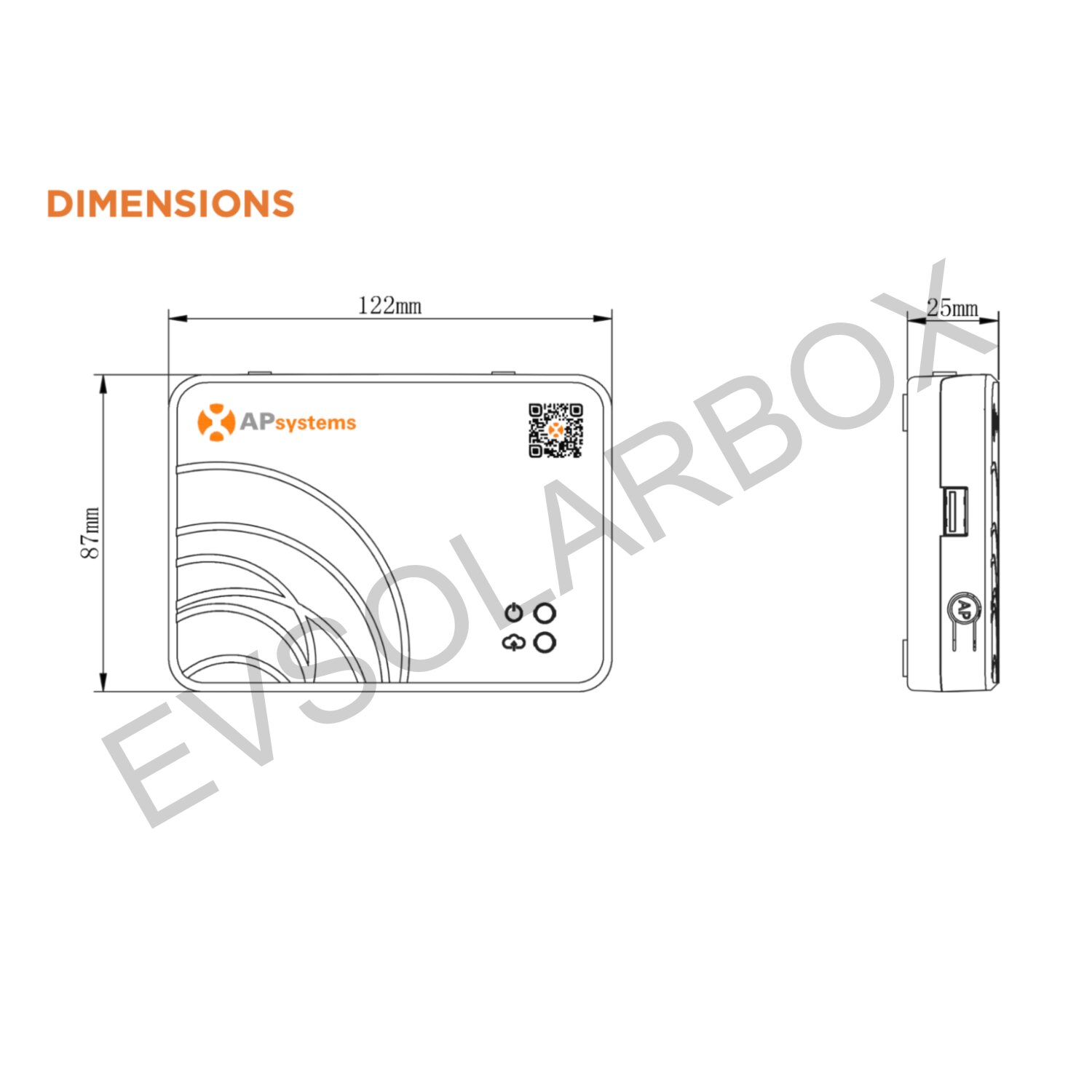 ECU-B ENERGY COMMUNICATION UNIT - Ev Solar Box
