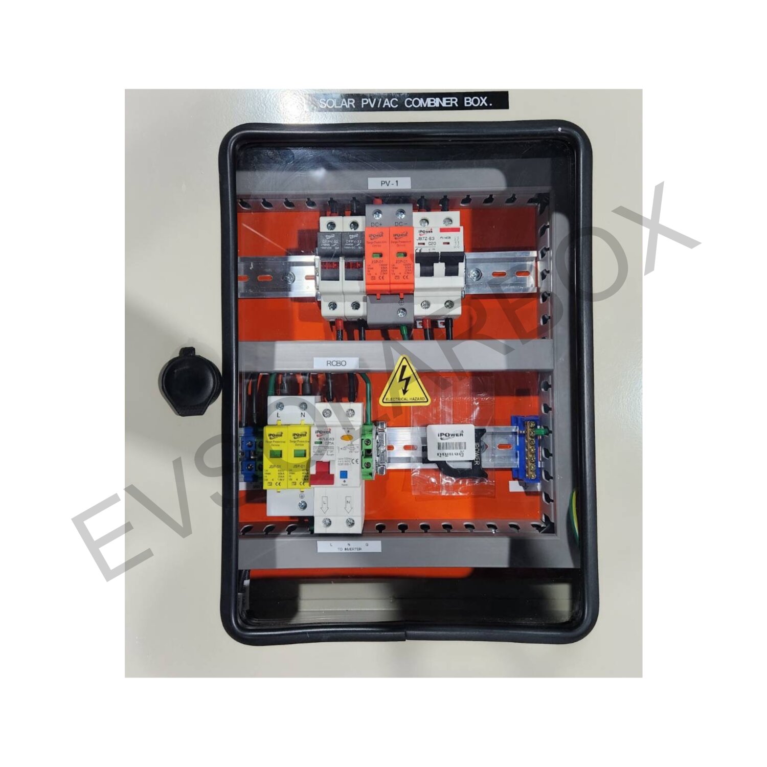 Combiner Box 3Kw 1P 1String - Ev Solar Box