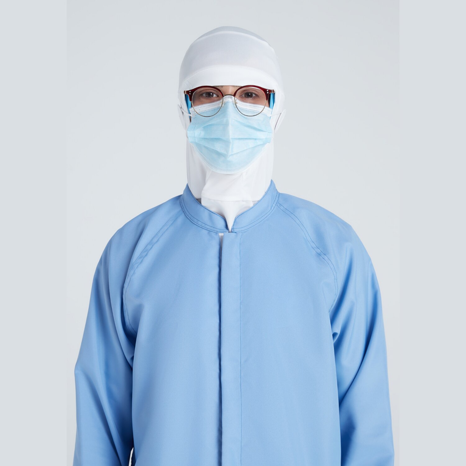 หมวกคลุมผม Hood Spandex - "P4F" PAT4Food