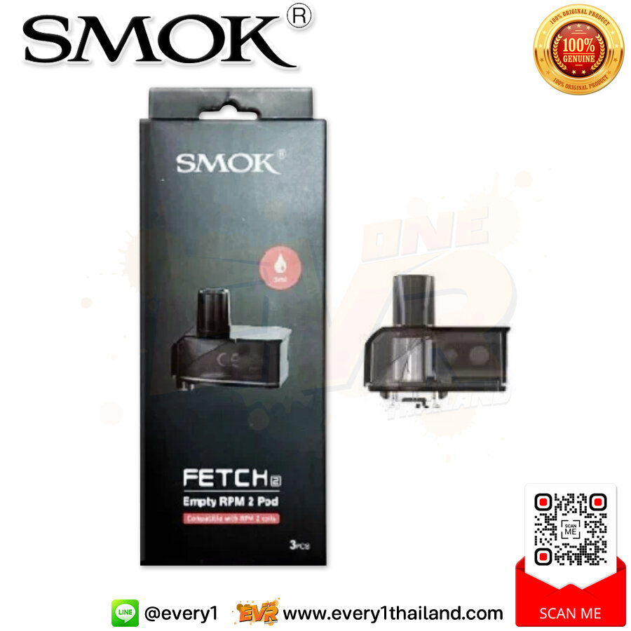 [TANK] SMOK FETCH2 (RPM/RPM2) Empty Pod [แท้] | แทงค์เปล่าใช้คู่กับ ...