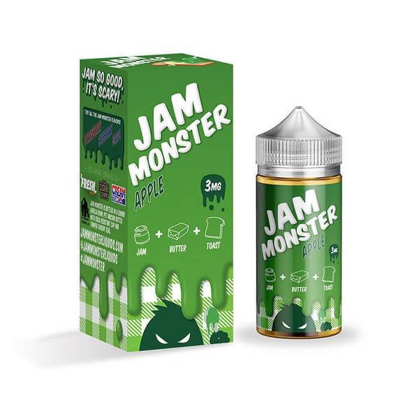 [freebase] Jam Monster Apple Freebase 100ml Usa [แท้] แจมมอนสเตอร์แ