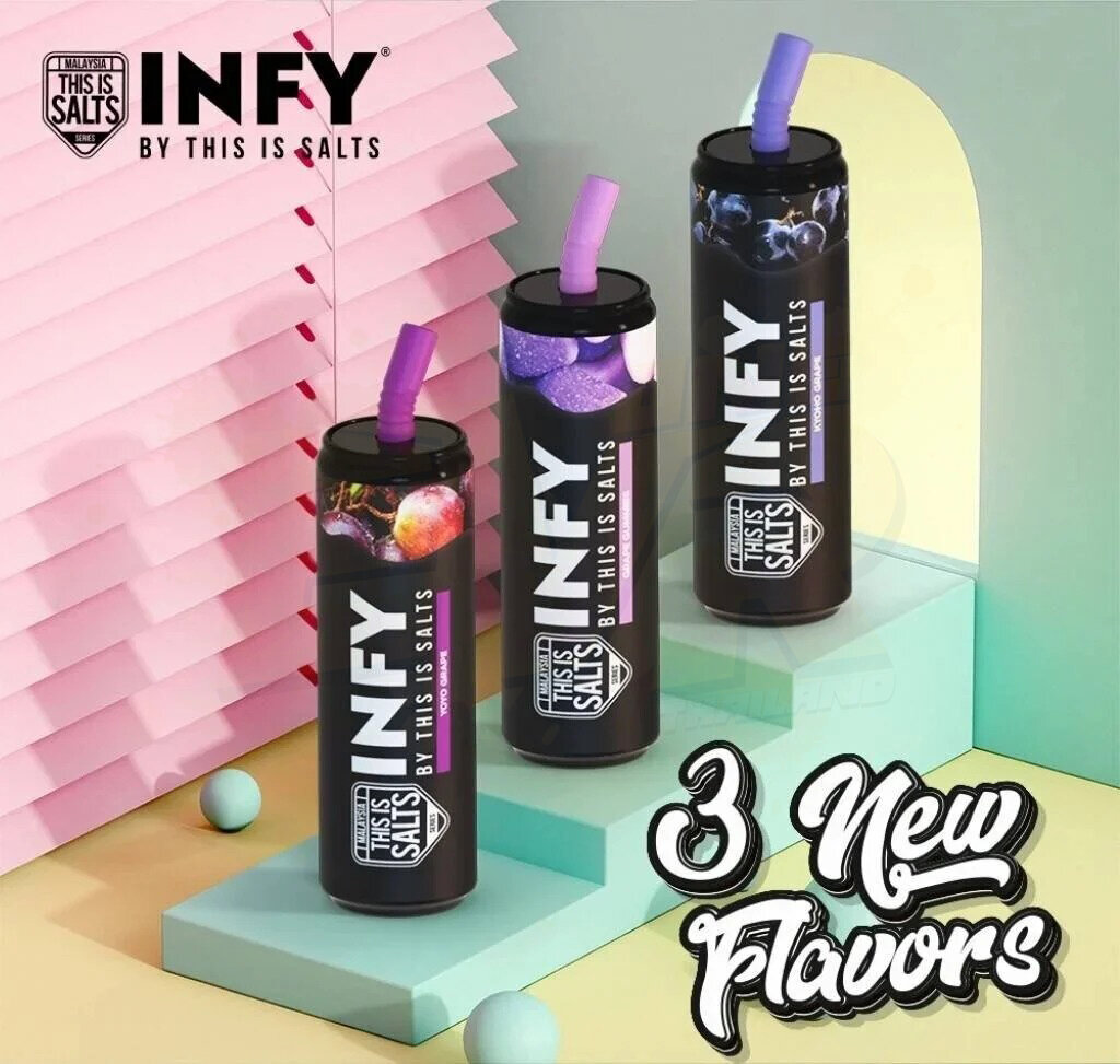 [Disposable Pod] INFY 6000 Puffs New Flavor [แท้] | กลิ่นใหม่ 15ml ...