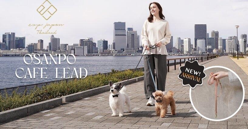 ใหม่! OSANPO CAFE LEAD: สายจูงสัตว์เลี้ยงพรีเมียม ดีไซน์ญี่ปุ่น - Pet ...