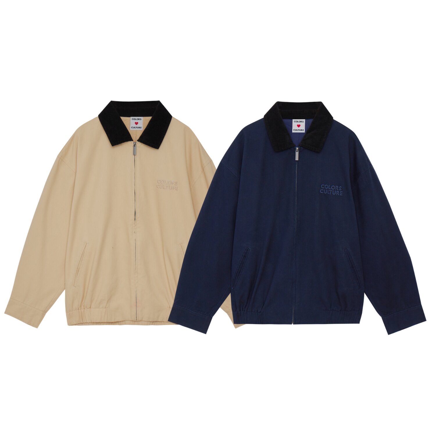 OVERSIZED BLOUSON JACKET - COLORS CULTURE