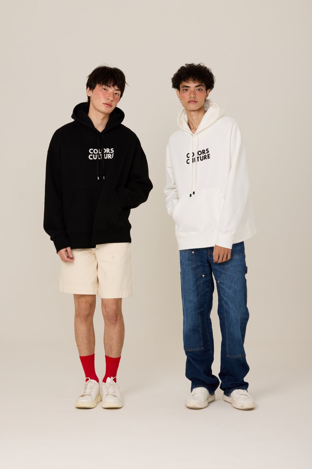 COLORS CULTURE ESSENTIAL OVERSIZED HOODIE - COLORS CULTURE