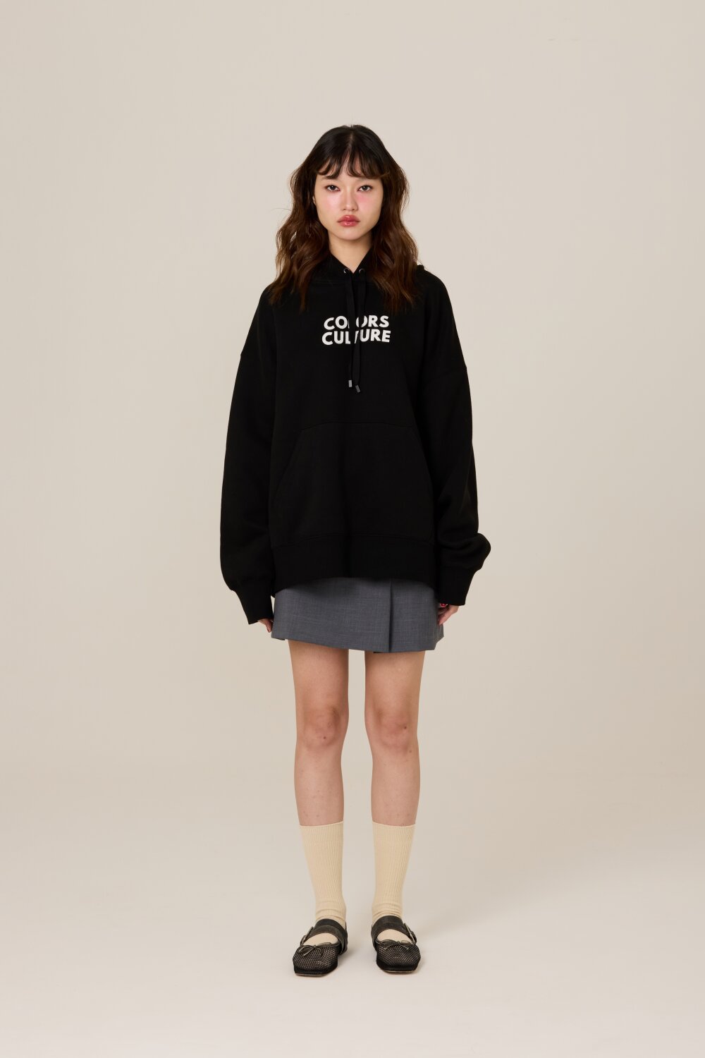 COLORS CULTURE ESSENTIAL OVERSIZED HOODIE - COLORS CULTURE