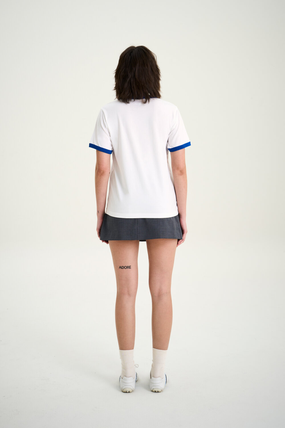 COLORCURVE RINGER TEE - BLUE - COLORS CULTURE