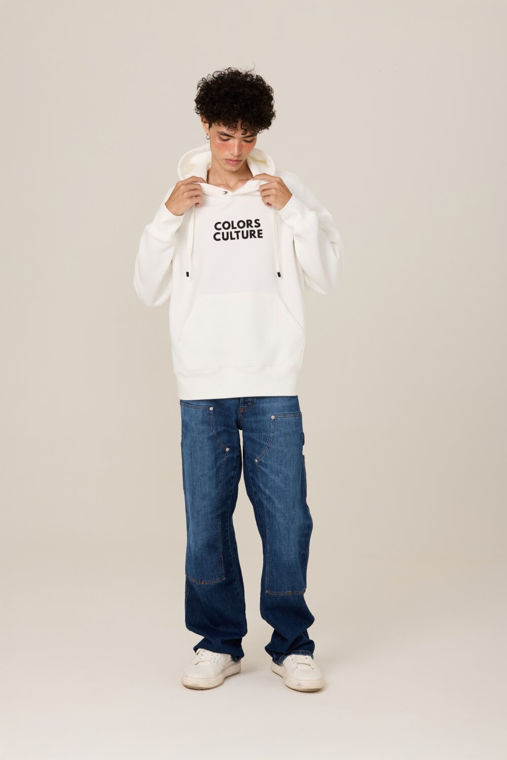 COLORS CULTURE ESSENTIAL OVERSIZED HOODIE - COLORS CULTURE