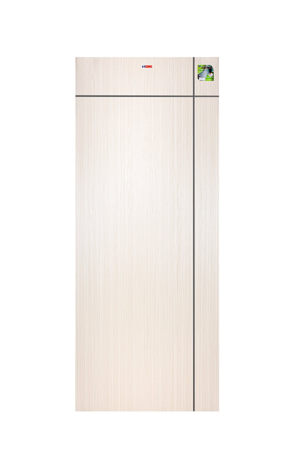 ประตู UPVC METRO-TECH เซาะร่อง รุ่น MP12 ไวท์โอ๊ค - Metro-Thai Hitech Group Co.,Ltd