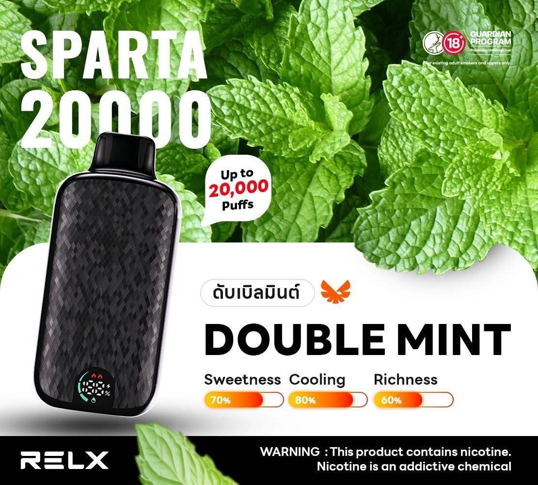 RELX SPARTA 20k Disposable Pod