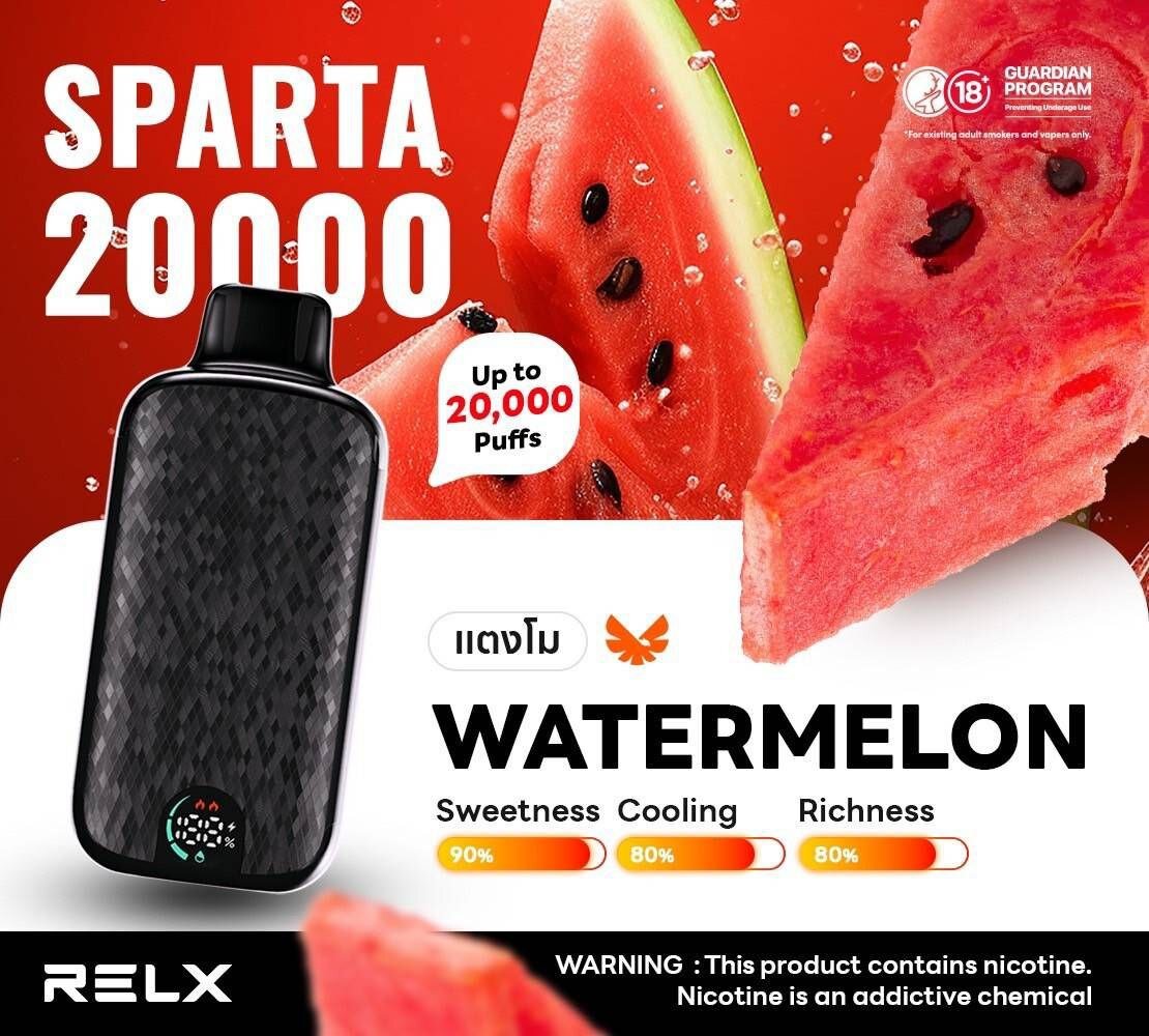 RELX SPARTA 20k Disposable Pod