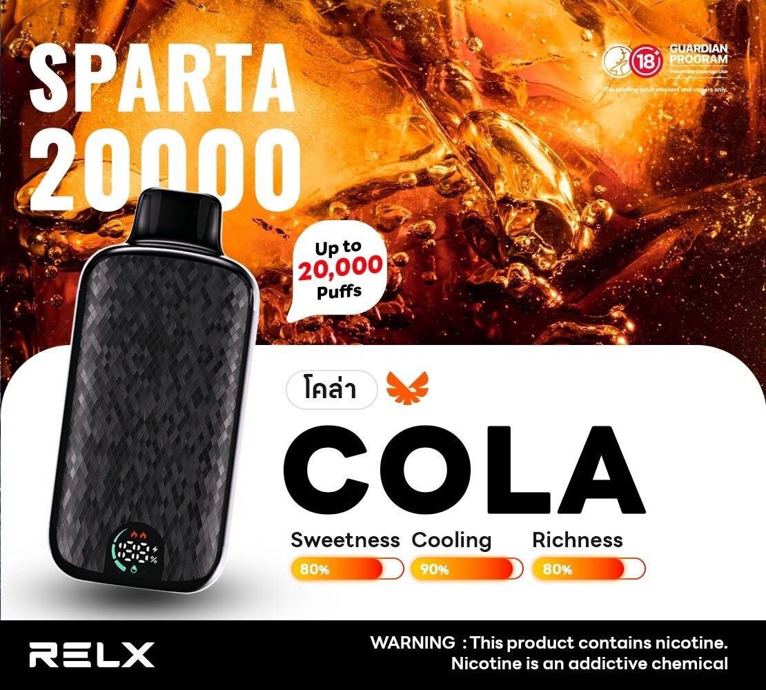 RELX SPARTA 20k Disposable Pod