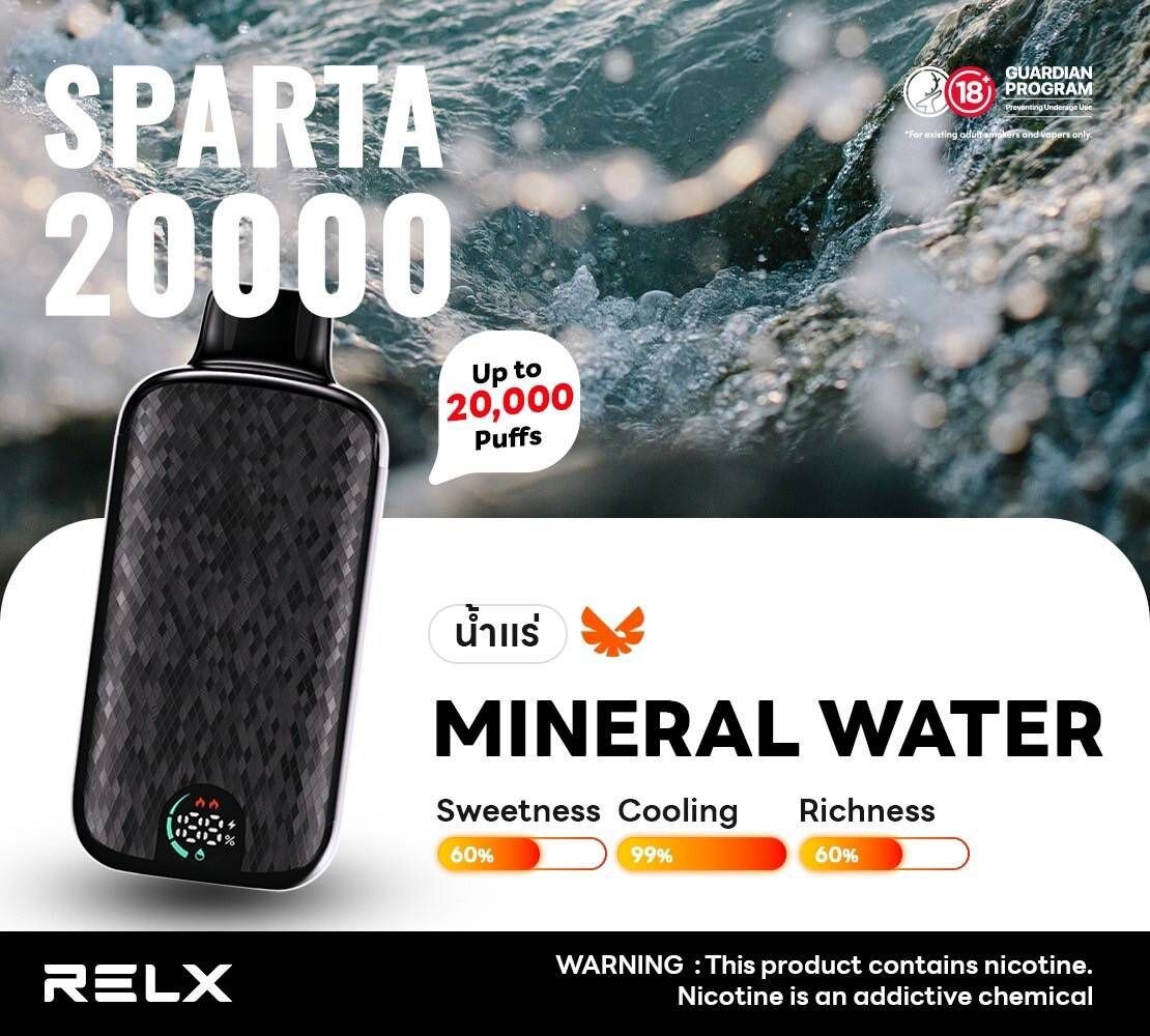 RELX SPARTA 20k Disposable Pod