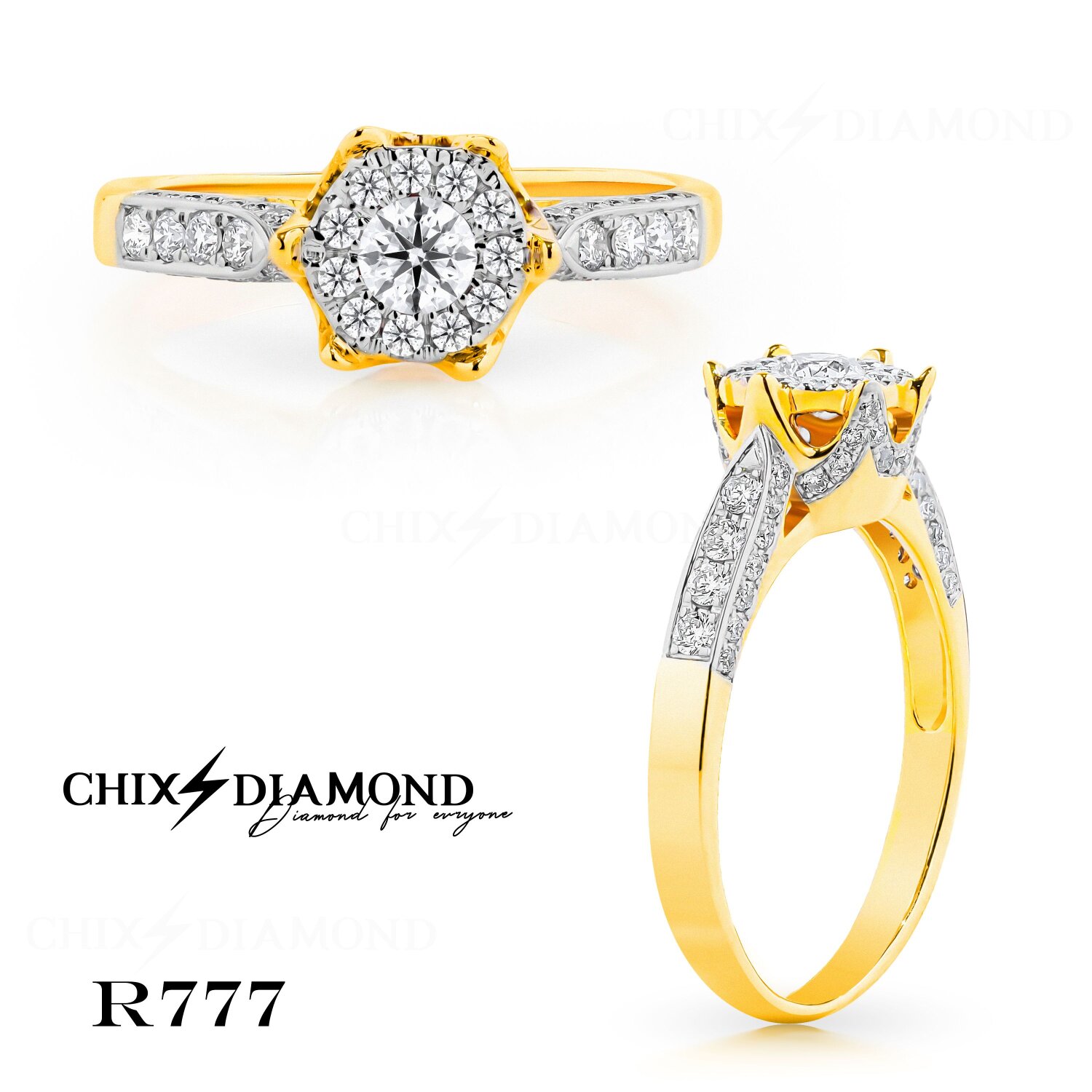 แหวนหญิงรุ่น R777 - Madam Chixdiamond