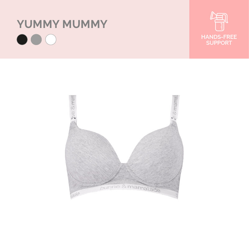 Yummy Mummy Bra - ชุดชั้นในใส่เครื่องปั้มนมได้ - Bunne and Mamalade