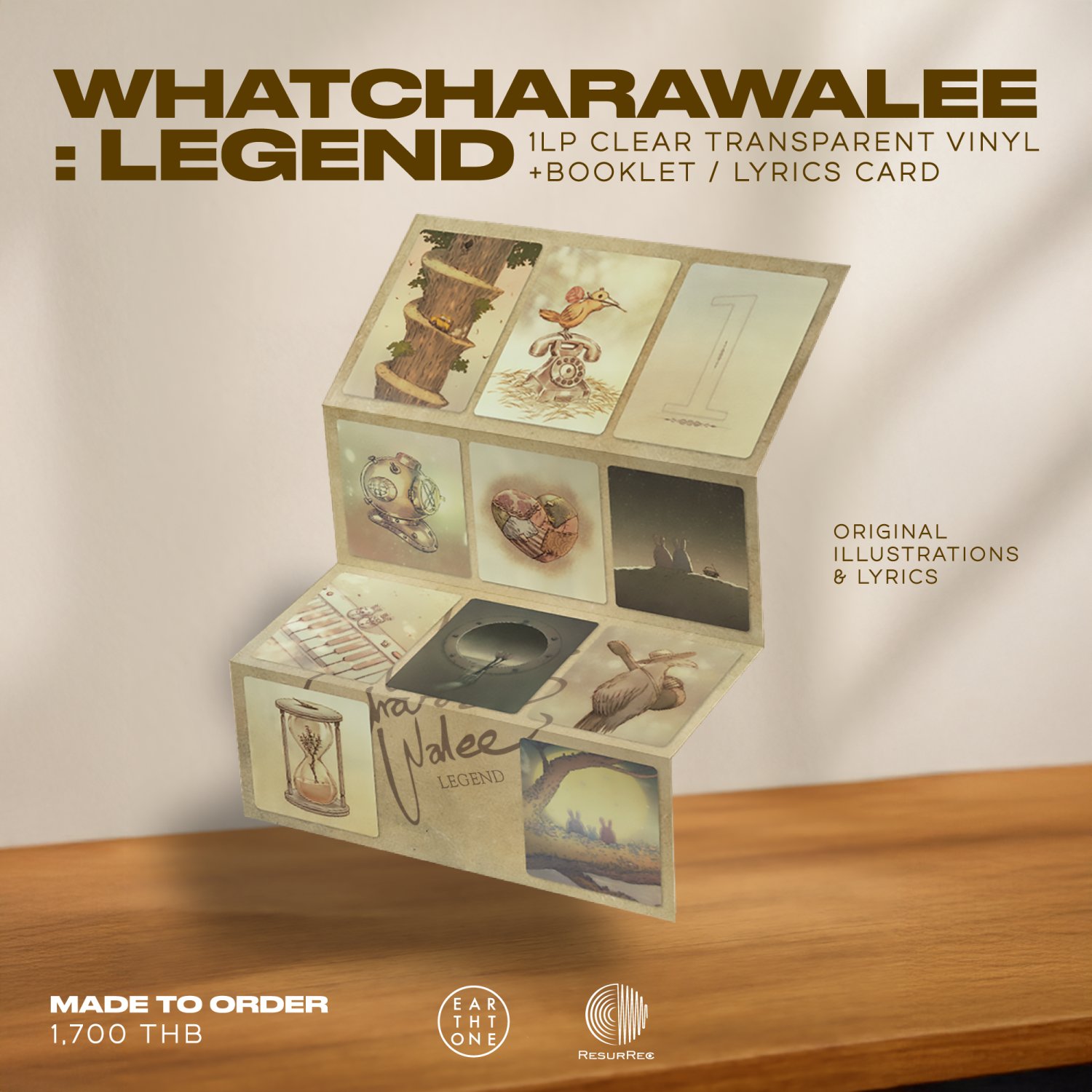 Whatcharawalee (วัชราวลี) : Legend (ET-63) - Earthtone Records