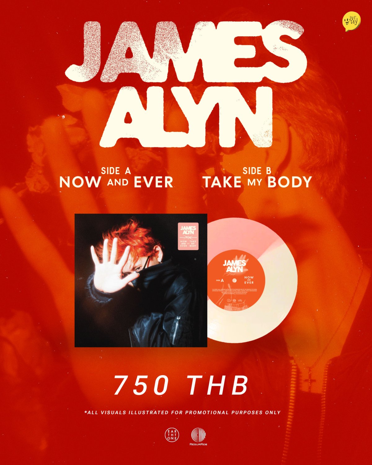 JAMES ALYN : 7” - Earthtone Records