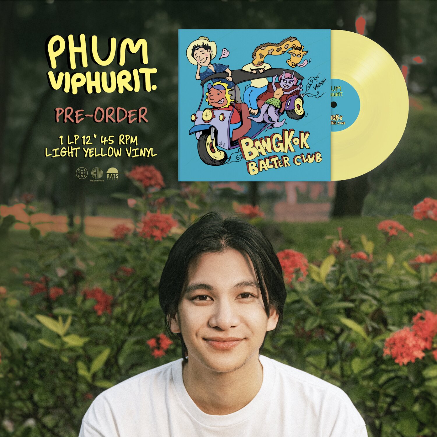 Phum Viphurit : Bangkok Balter Club - Earthtone Records