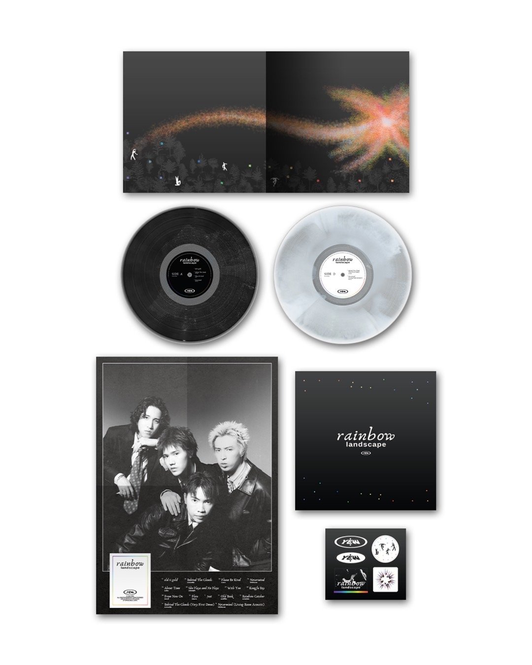 YEW : Rainbow Landscape (VINYL) - Earthtone Records