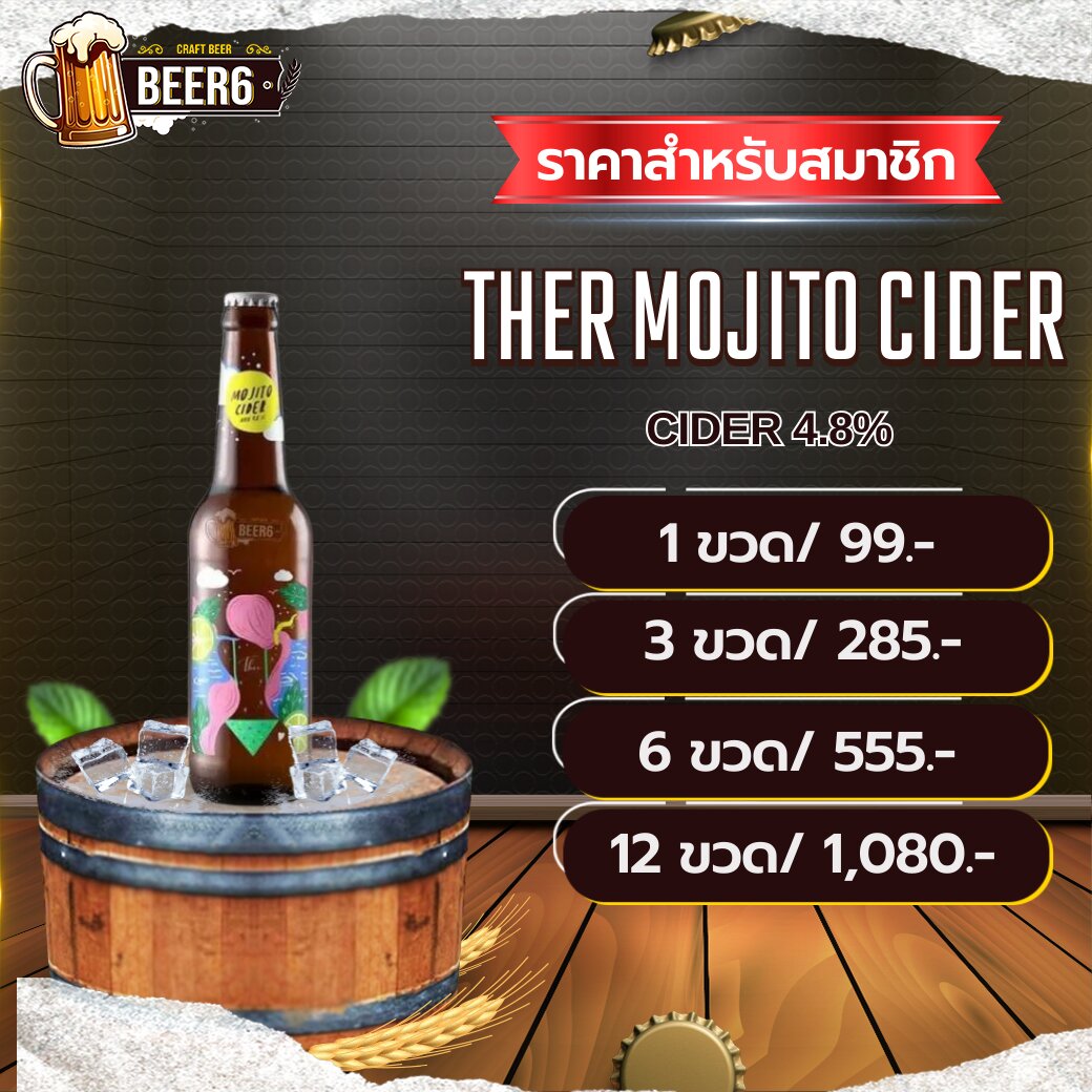 BEER | THER MOJITO CIDER - BEER 6