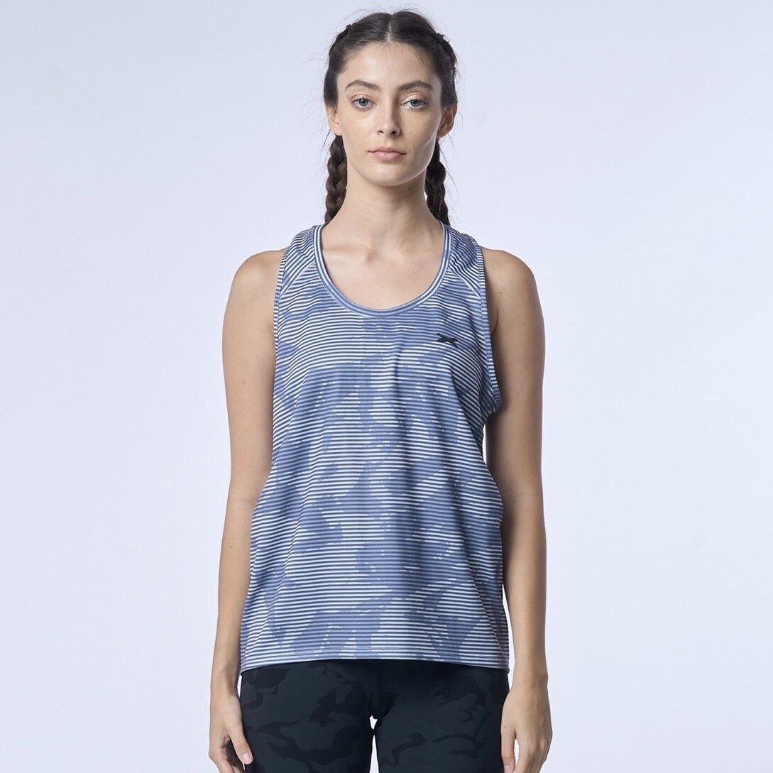 XOLO WIlD LEAFT TANK TOP CODE : 040124 (GRAY) - XOLO SPORT