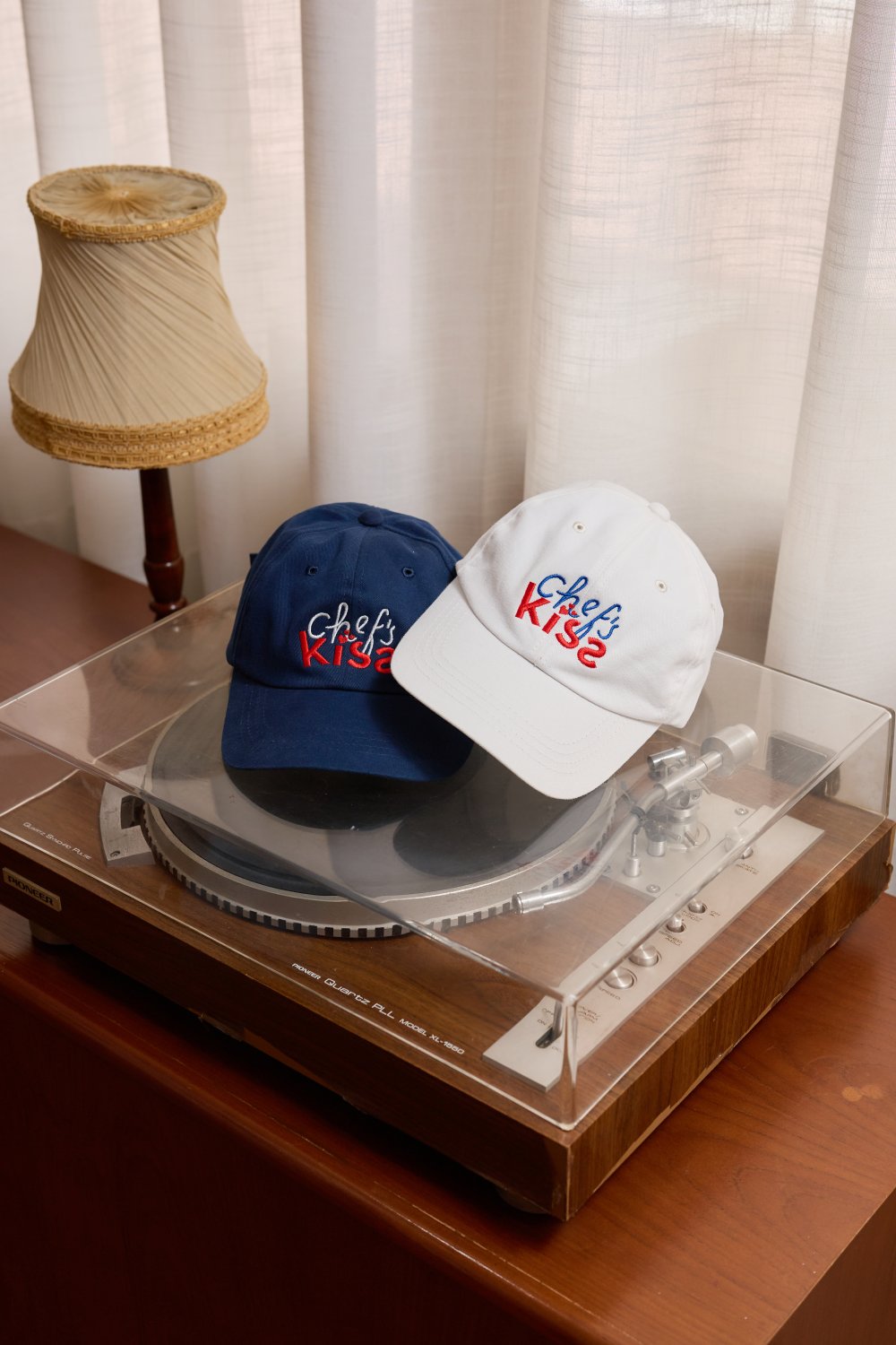 Navy Chef's Kiss cap - PEMMO