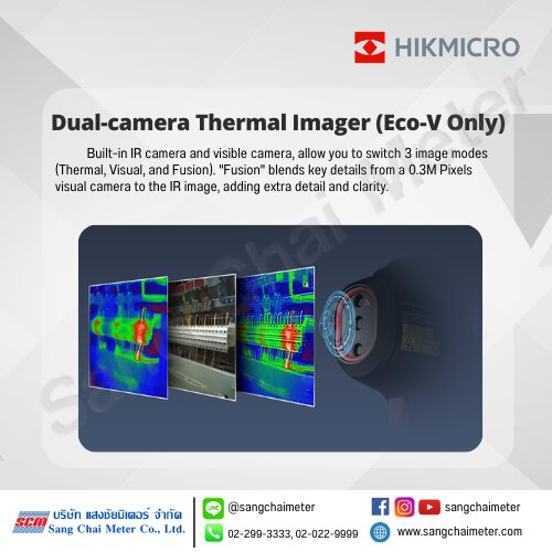 HIKMICRO Eco-V กล้องถ่ายภาพความร้อนขนาดพกพา | Handheld Thermal Camera ...