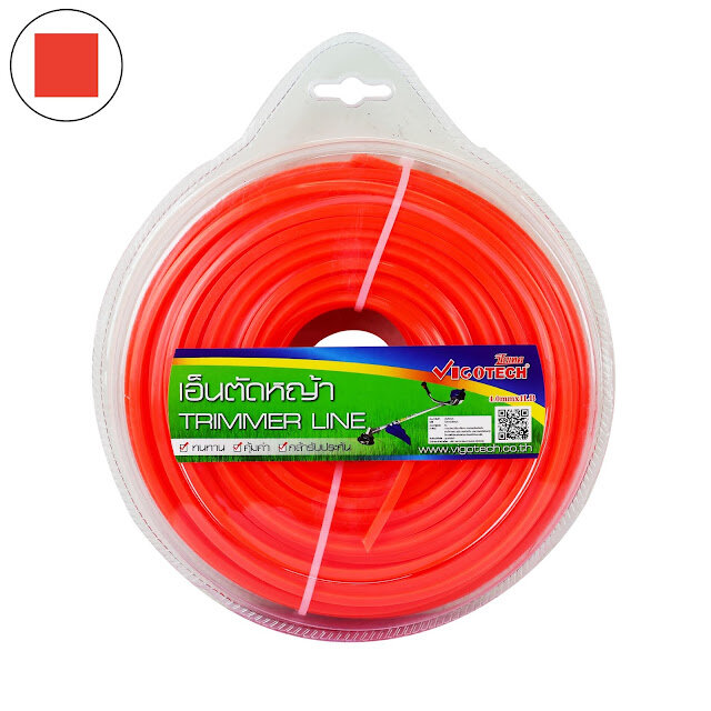 เอ็นตัดหญ้า แบบสี่เหลี่ยม 4.0 มิล 28 เมตร VT-GT67-40 - เครื่องมือเกษตร ...