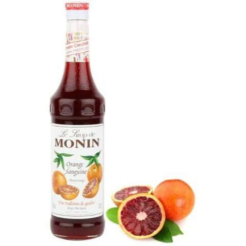 MONIN Blood Orange Syrup 700 ml. 6 bottle โมนิน บลัด ออเรนจ์ ไซรัป 6 ...