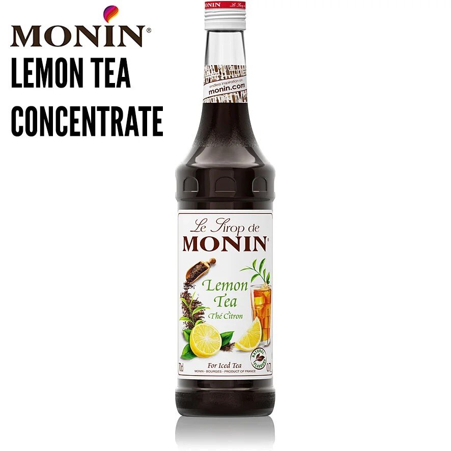 MONIN Lemon Tea Syrup 700 ml. 6 bottle โมนิน ชามะนาว ไซรัป 6 ขวด ...