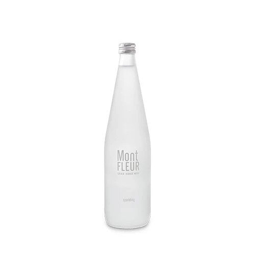 Mont Fleur Still Water 700 ml. 12 bottle มองต์เฟลอ น้ำแร่ขวดแก้ว 700 ...