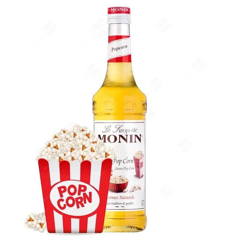MONIN Popcorn Syrup 700 ml. 1 bottle โมนิน ป๊อปคอร์นไซรัป 1 ขวด ...